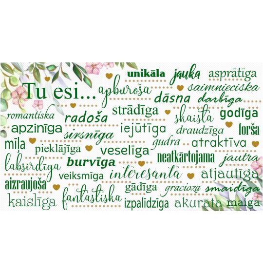 Kartīte, naudas aploksne - Puse Plus